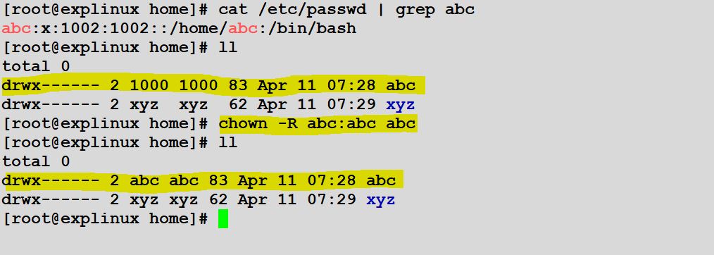 How To Change Owner Of Home Directory In Linux With Extra Tip